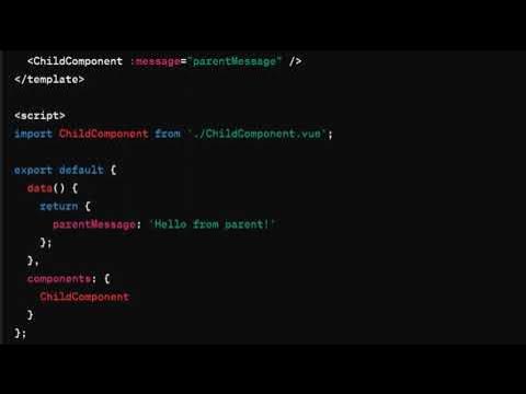 vue js props - YouTube