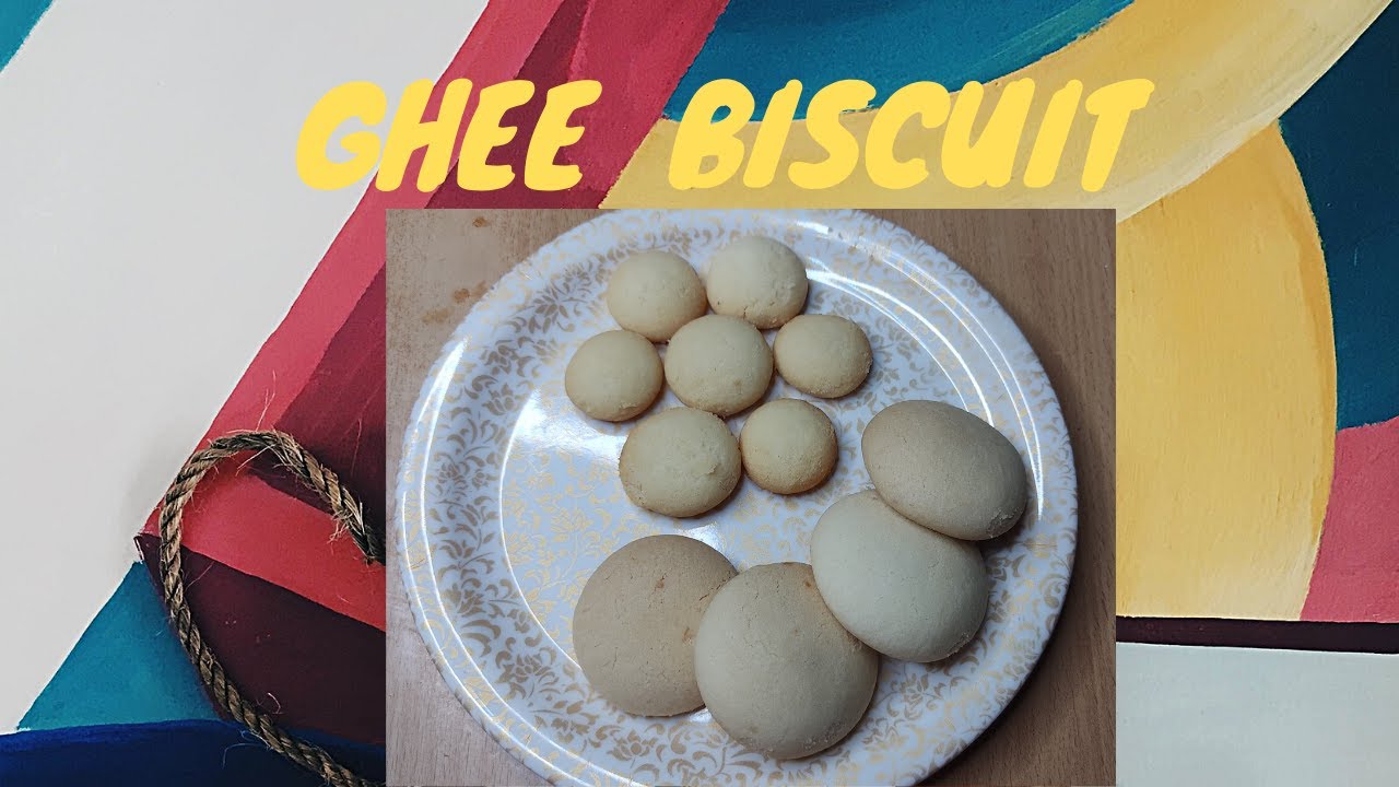 Ghee biscuit | only 3 ingredients | simple and tasty biscuits - YouTube