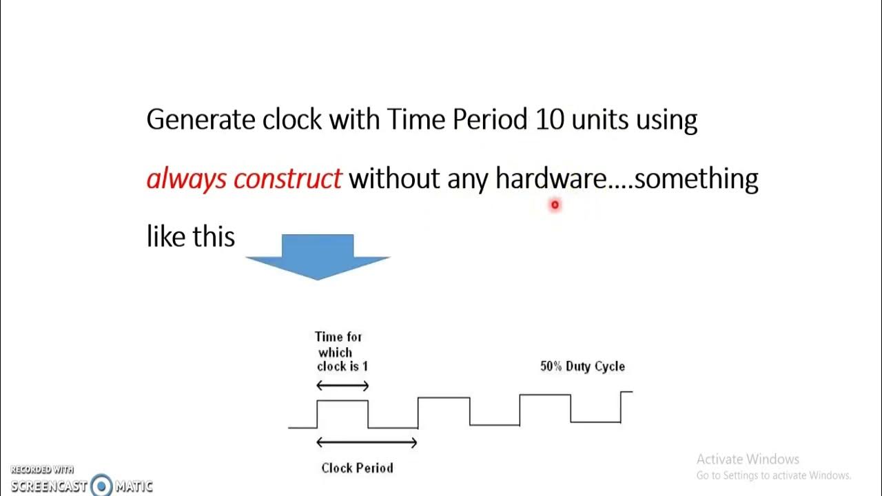 Behavioral Modelling in VERILOG HDL - YouTube