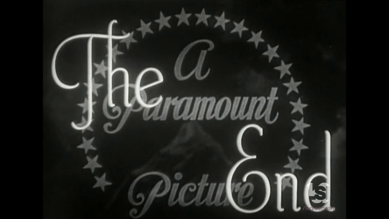Paramount Pictures End (1937) - YouTube
