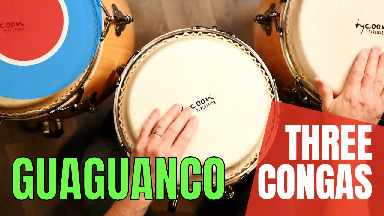 Guaguanco for Three Congas - YouTube