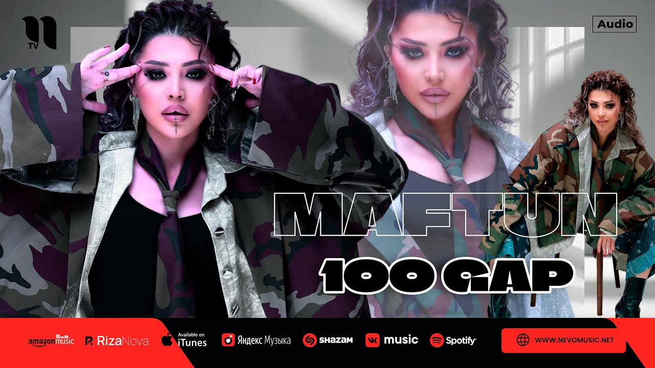 Maftun - 100 gap (audio 2024) - YouTube