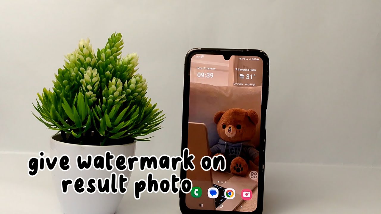 Samsung Galaxy A25 | How To Enable Photo Watermark - YouTube