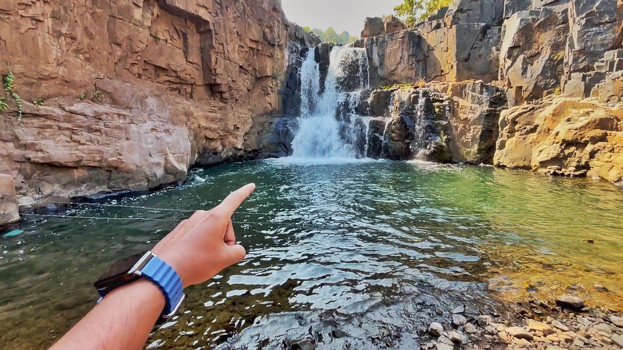 ZARWANI WATERFALL 😍 Scenic Waterfall near Vadodara 🌊 - YouTube