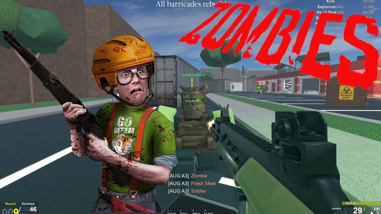 Zombie Rampart Raiders | ROBLOX - YouTube