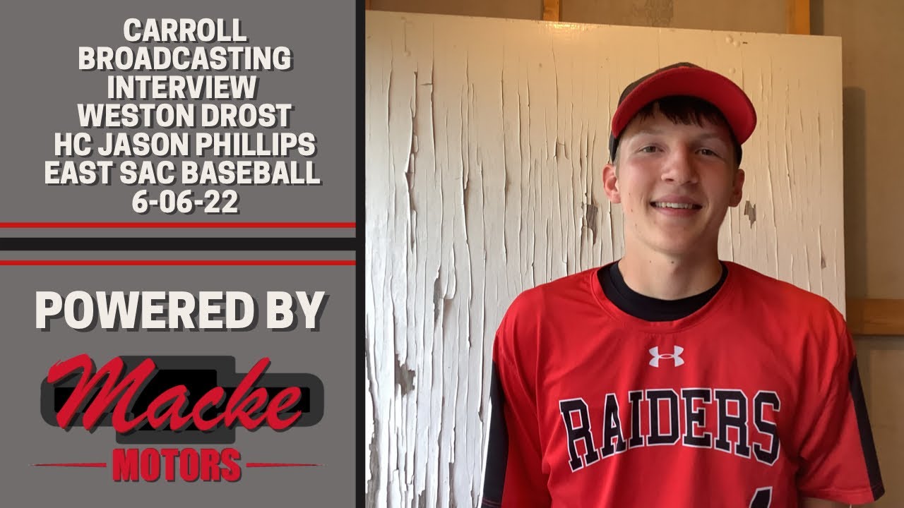 Carroll Broadcasting Interview with Weston Drost and HC Jason Phillips ...