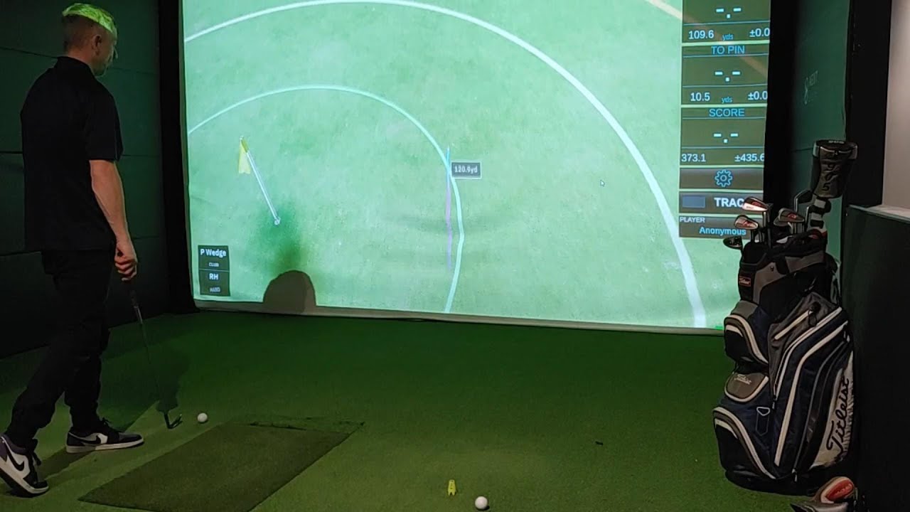 A skills Test in GS Pro Golf simulator. - YouTube