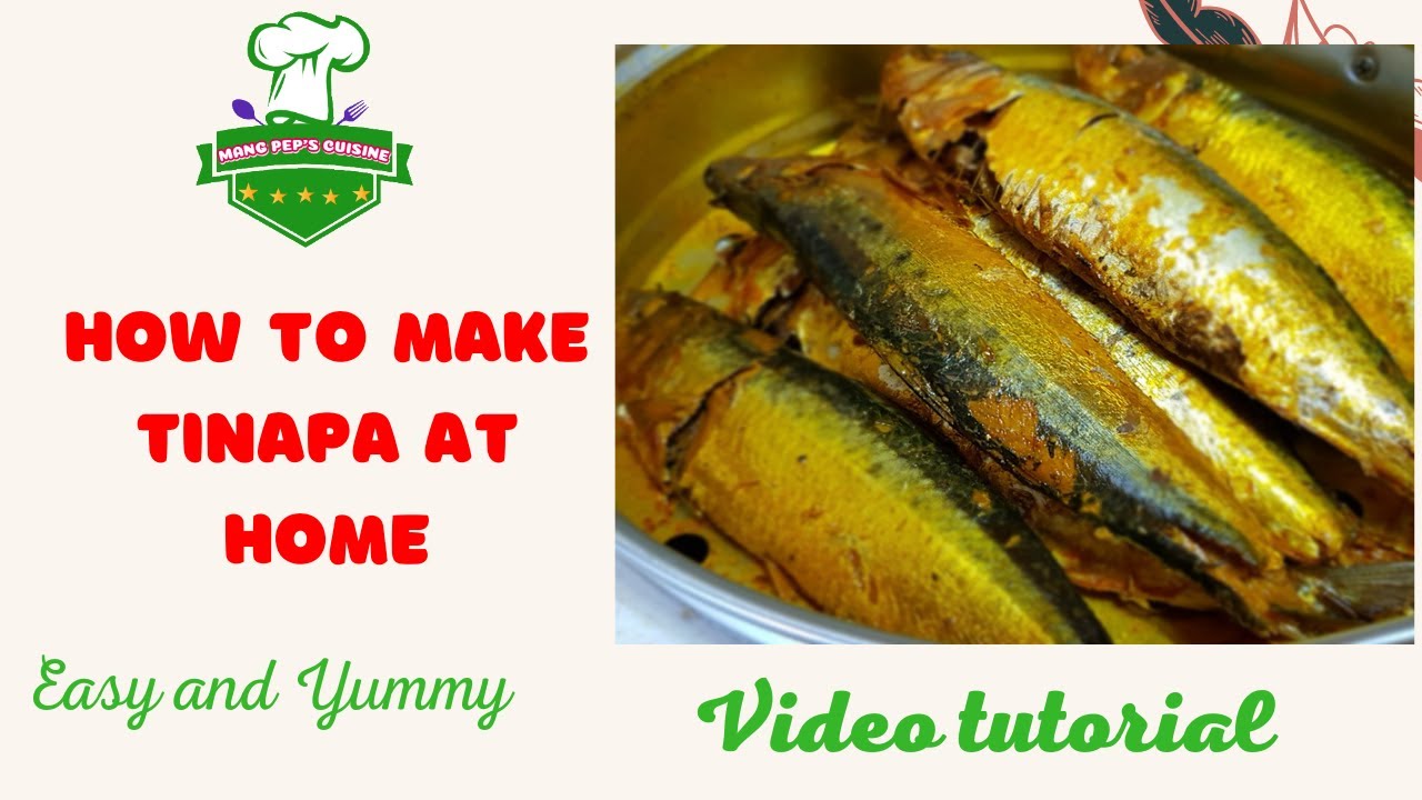 How to make tinapa at home. This is very easy to do and it turned out ...