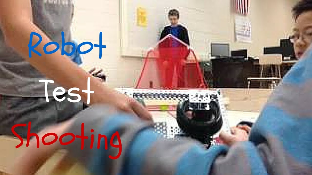 Vex Nothing But Net - Robot Test Shooting #1 - YouTube