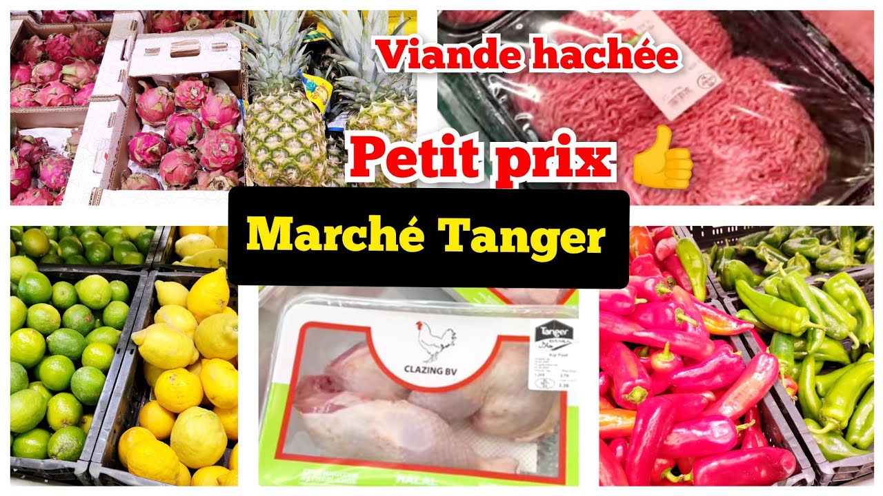 MARCHÉ TANGER 🤩 FRUITS ET LÉGUMES VIANDE , 28 mars 2023 - YouTube
