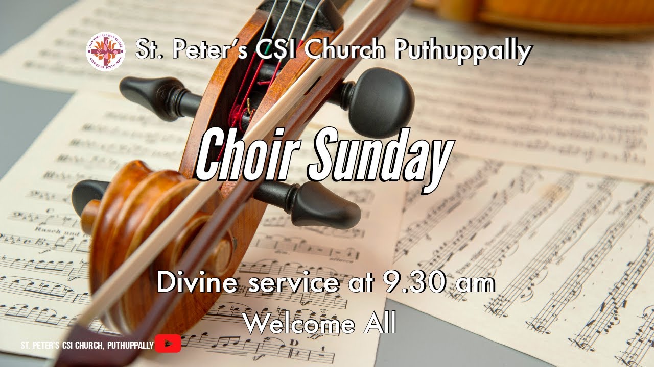 Choir Sunday || Music of Redeemed of the Lord: Proclamation of Witness ...