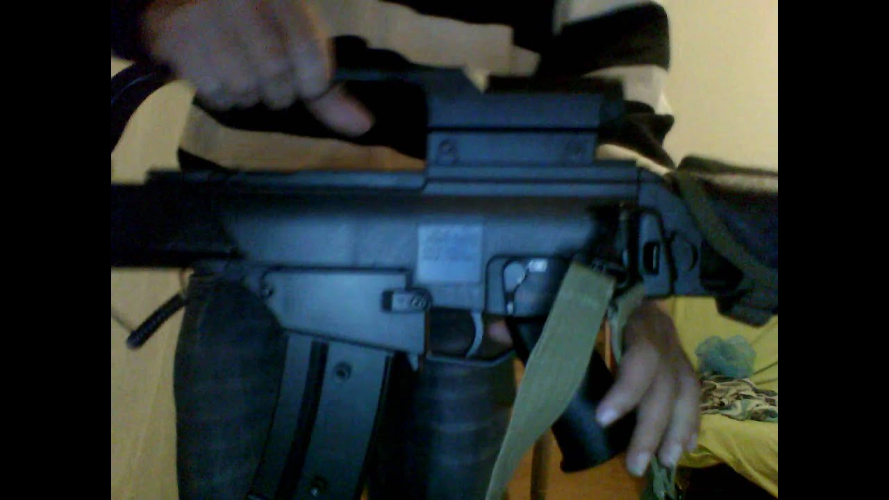 Custom G36 Airsoft gun - YouTube