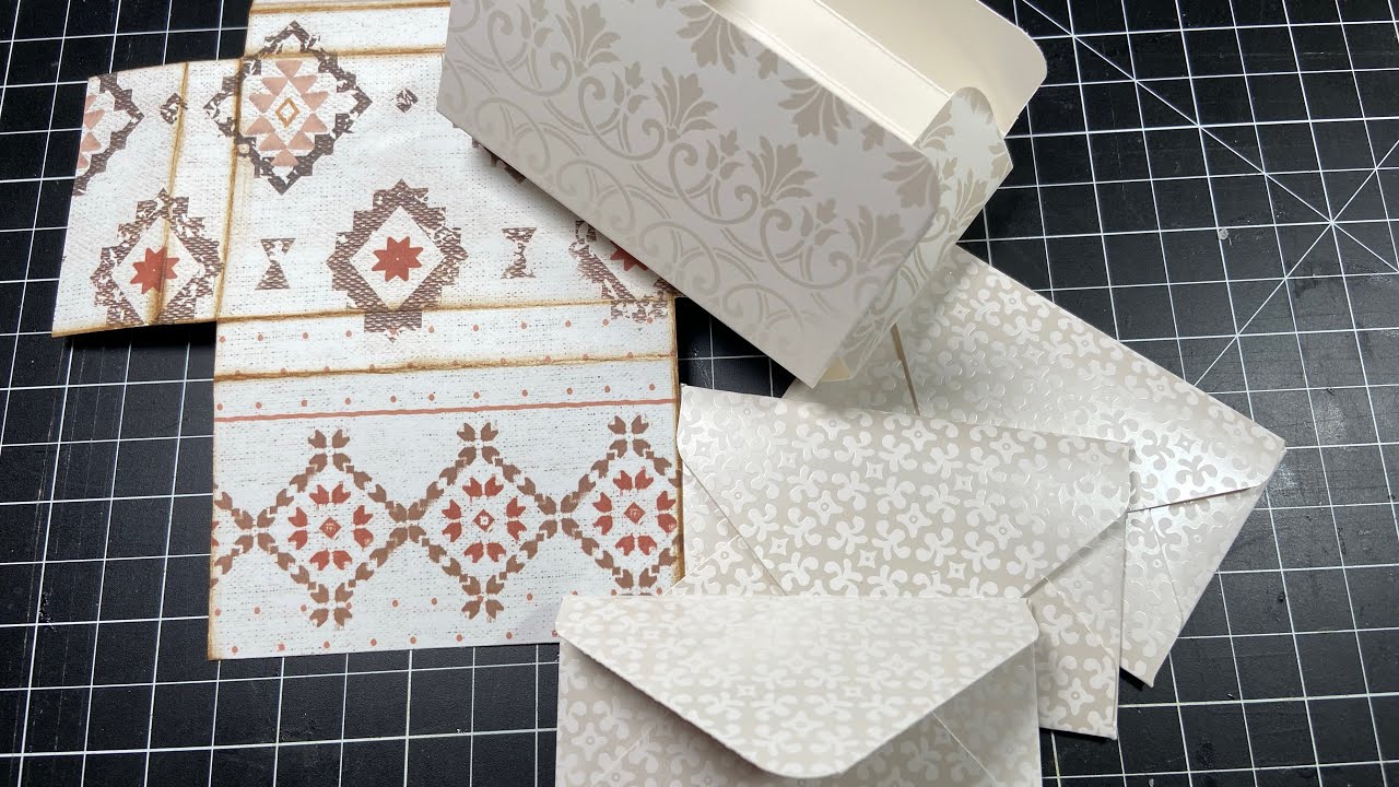 Part 2 Gift Box Card Holder How Too Tutorial - YouTube