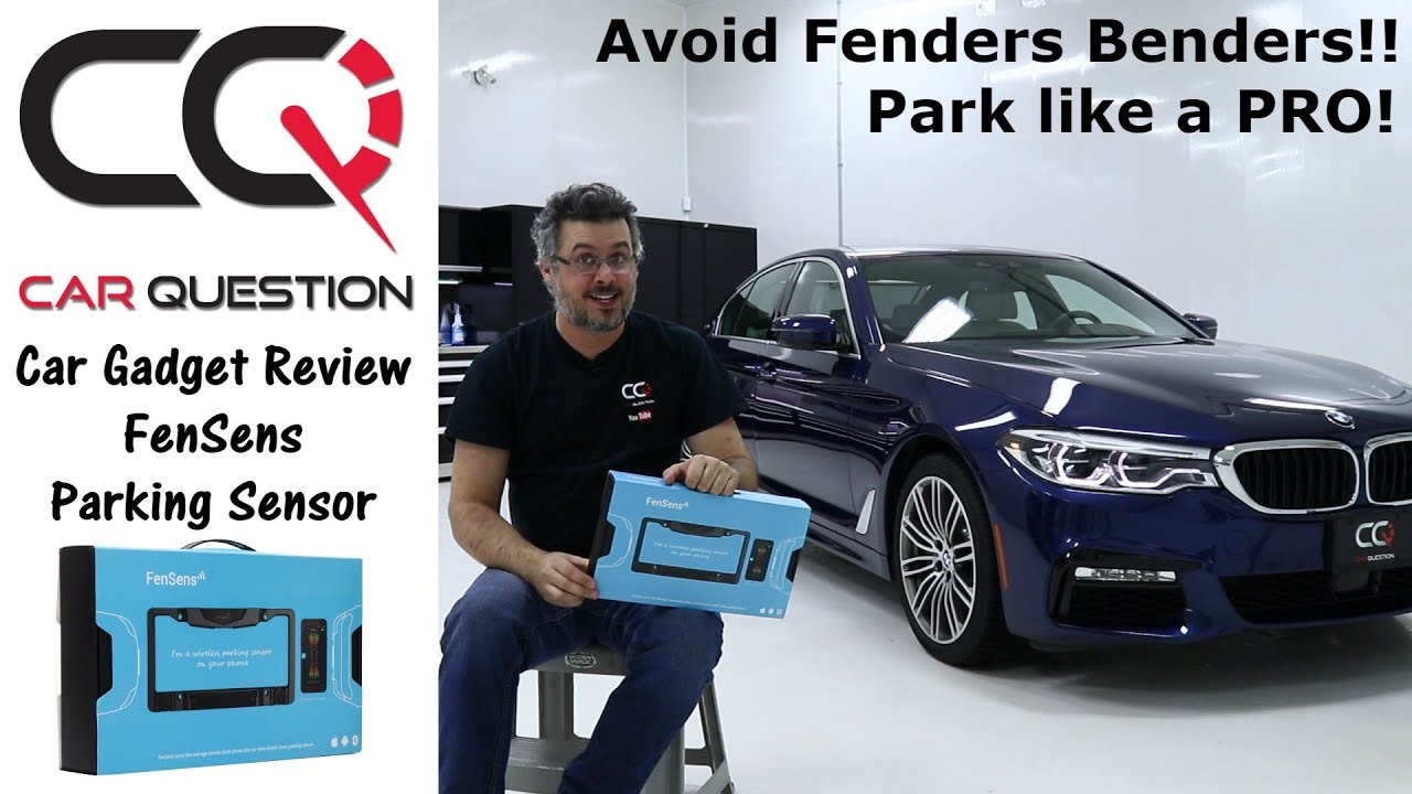 FenSens Smart Wireless Parking Sensor | Cool Car Gadget Review - YouTube