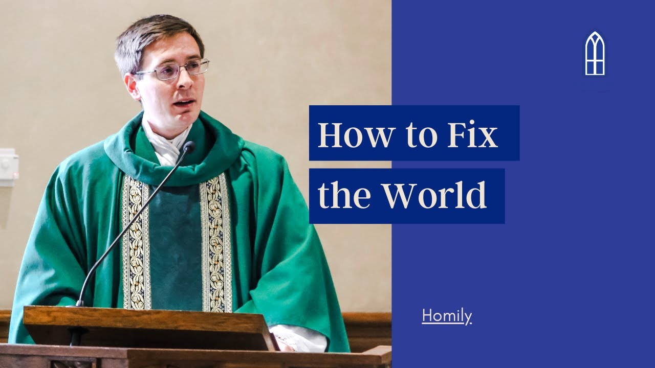 How to Fix the World - YouTube