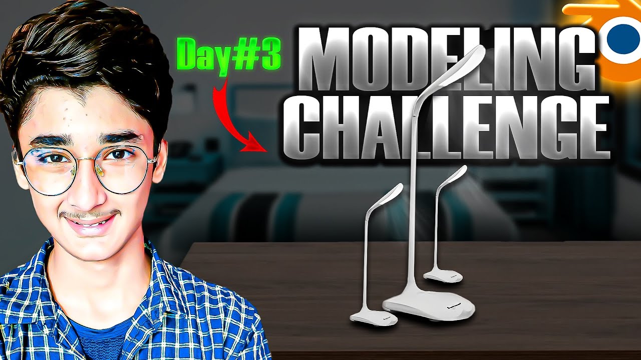 3d Lamp Modeling In Blender Challenge DAY #03: - YouTube