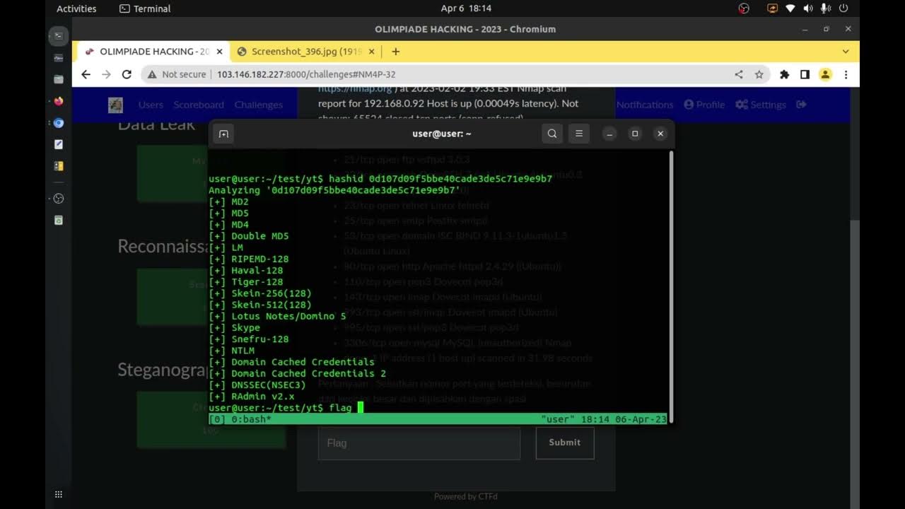 Cara Membaca Port Dari Hasil Scan Nmap [CTF ITTS] [Soal-14] - YouTube