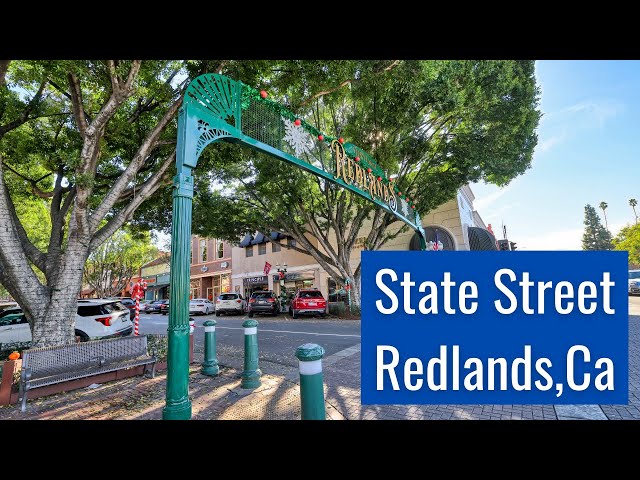 Redlands California Road Map