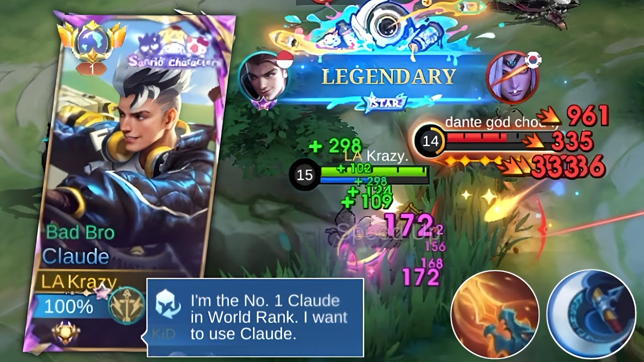 CLAUDE BEST COMBO BUILD THAT YOU MUST TRY!! - YouTube