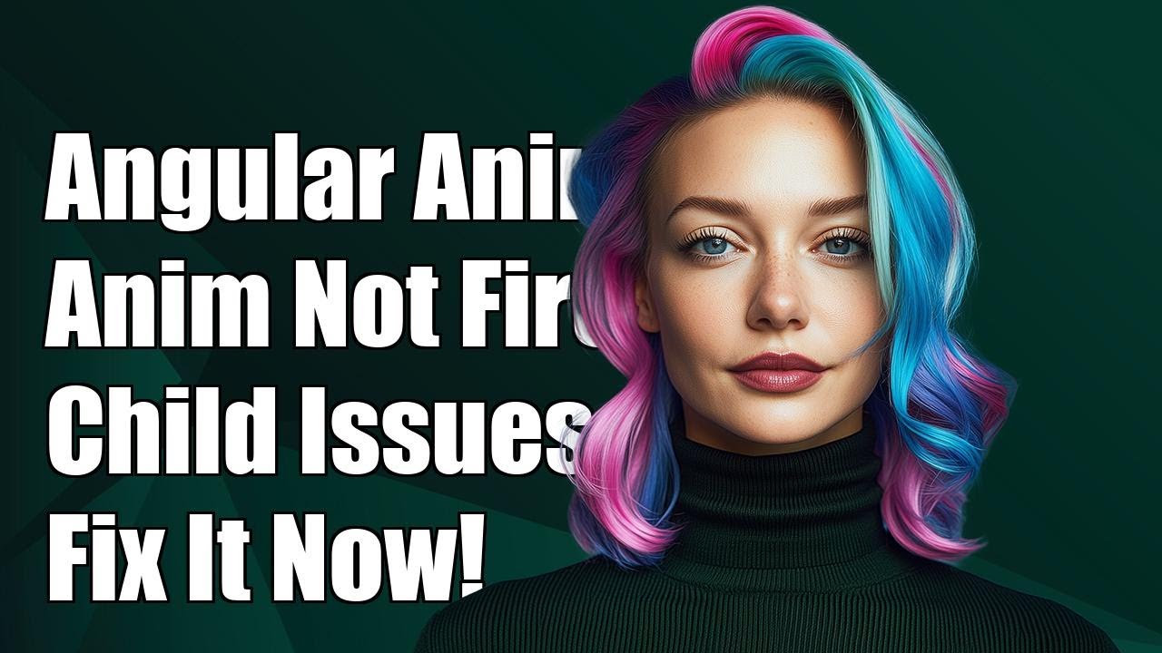 Angular Animations Not Firing on Child Elements with *ngIf: Troubleshooting Guide - YouTube