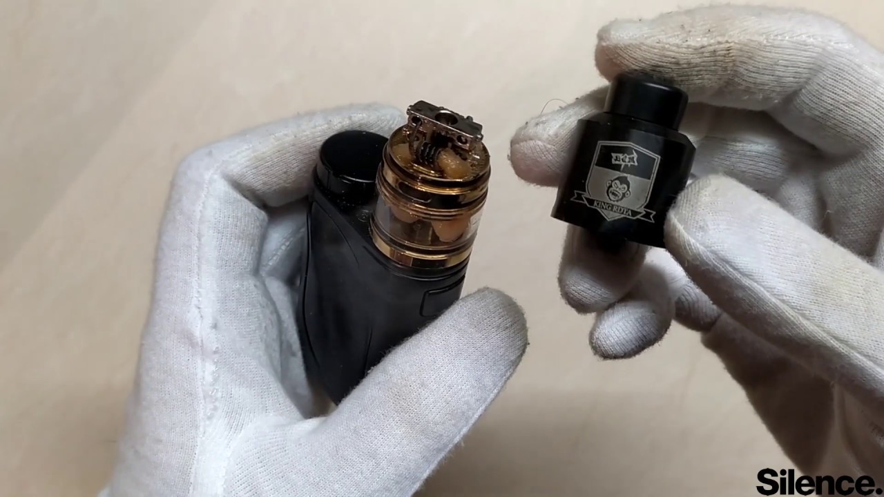 Coil Father King RDTA Atomizer Unboxing & Review - YouTube
