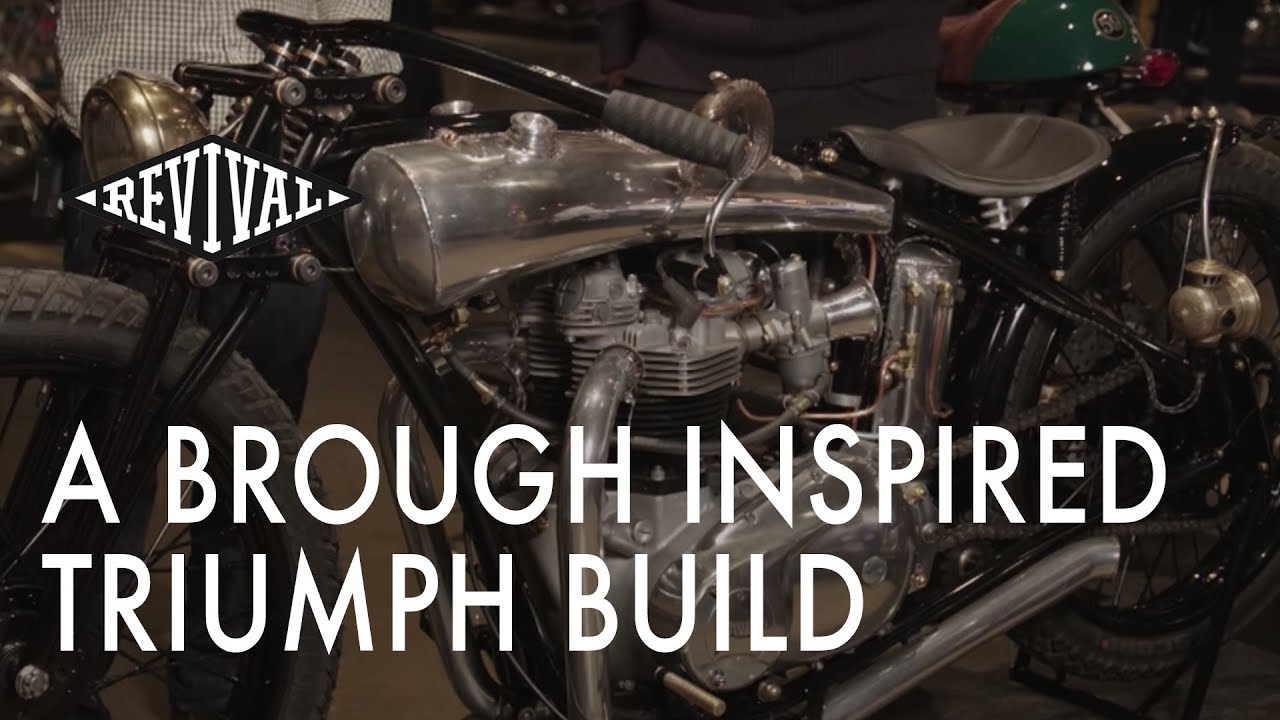 A Brough inspired Triumph Motorcycle - An interview with Motonerd ...