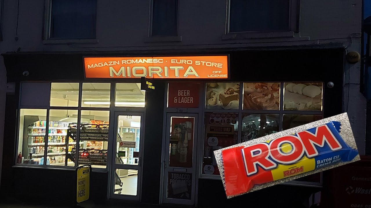 Romanian. Rom Chocolate bar review. Tasty.... - YouTube