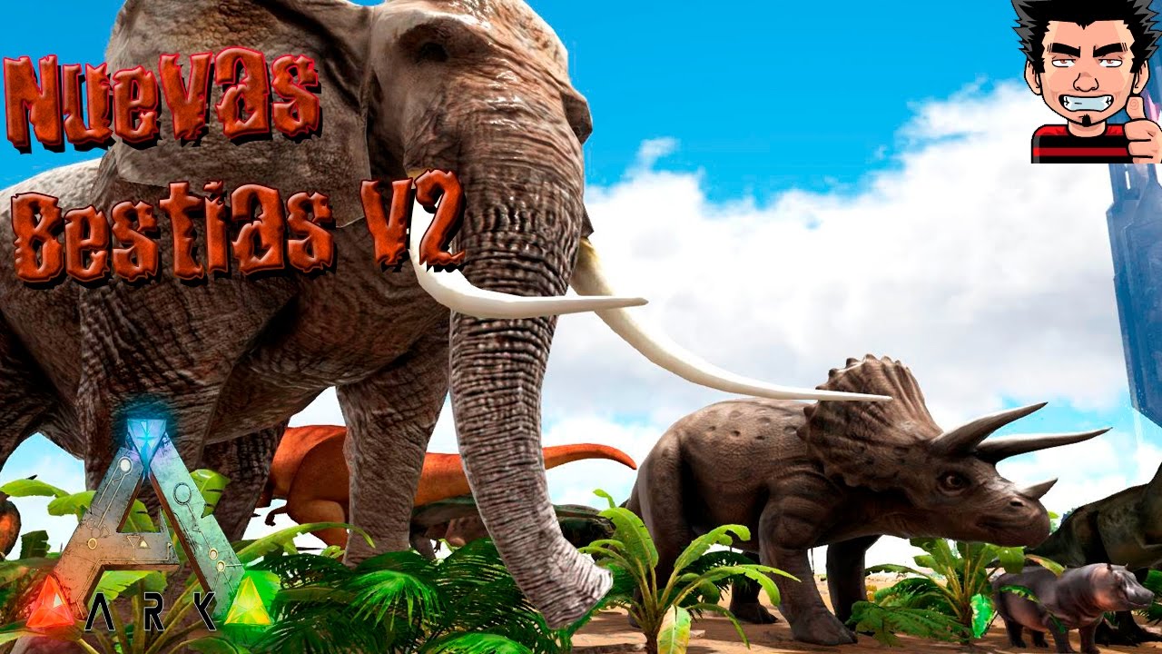 ARK Survival Evolved NUEVAS BESTIAS Additional Creatures mod gameplay ...