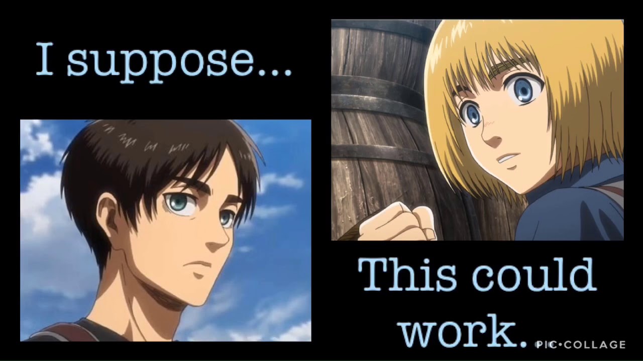 Weighing the Options | ASMR | Armin Arlert VS Eren Yeager x Listener ...