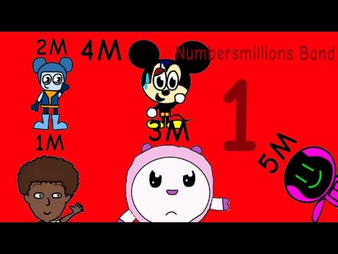 Numbersmillions Band 1 - YouTube