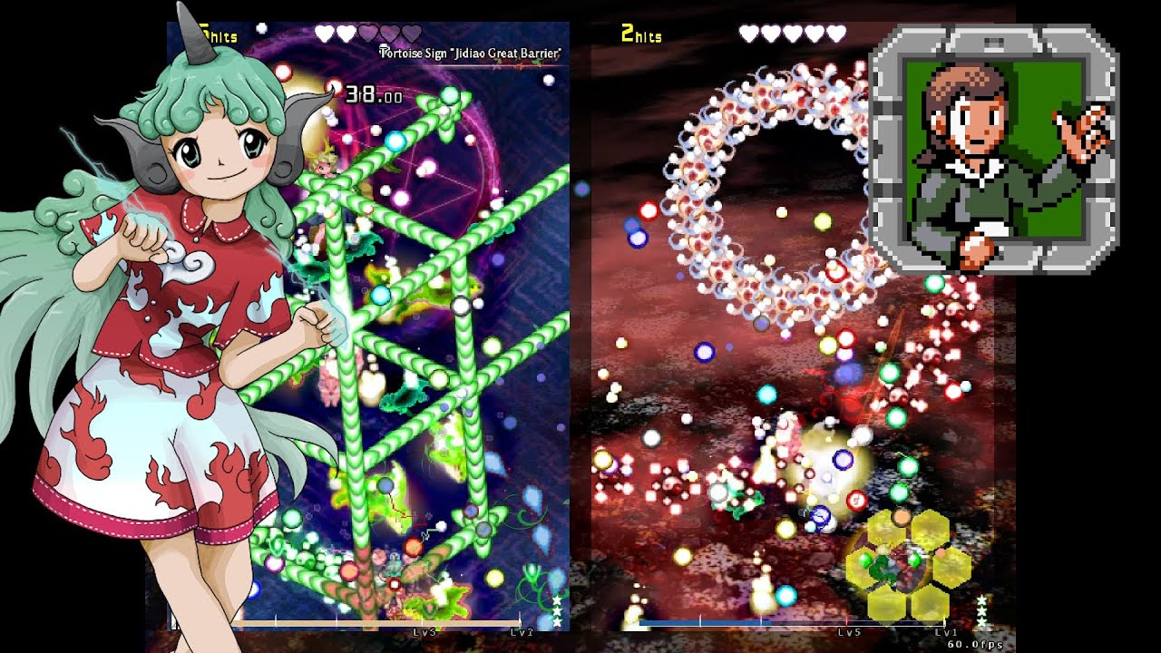 Touhou 19: Unfinished Dream of All Living Ghost - Aunn Story - YouTube