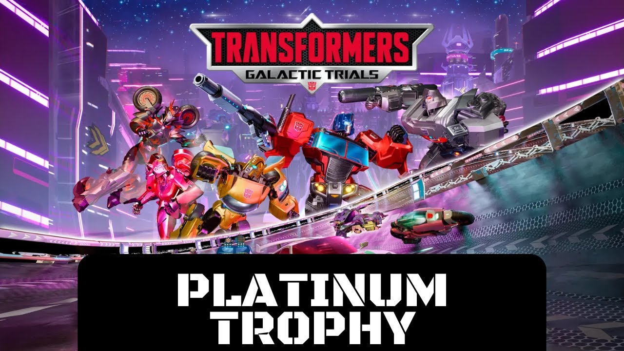 TRANSFORMERS: Galactic Trials Platinum Trophy (Cybertronian Legend ...