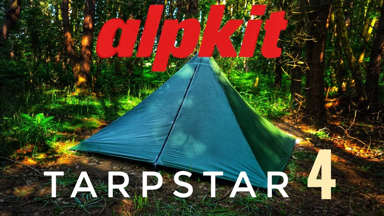 Alpkit Tarpstar 4 Review - The Ultimate Family Bikepacking Tent? - YouTube