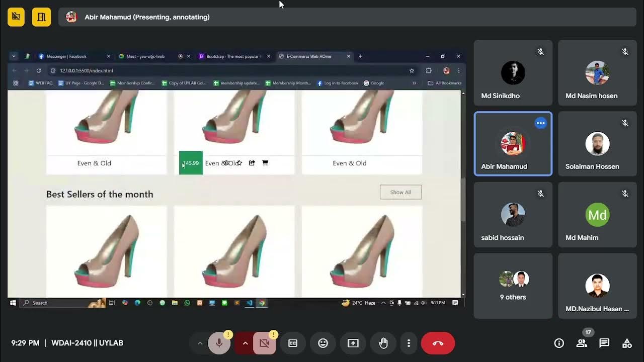 Website Design - Class - 34 - UY LAB ONLINE - (WDAI-2410) - Paid Course Free 2024 - ওয়েবসাইট ...