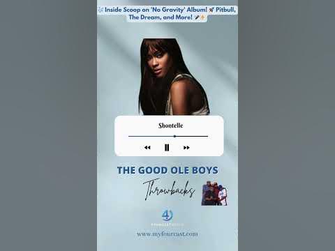 Shontelle 🎶 Inside Scoop on 'No Gravity' Album! 🚀Bruno Mars, Pitbull, and More! 🎤 #shorts - YouTube