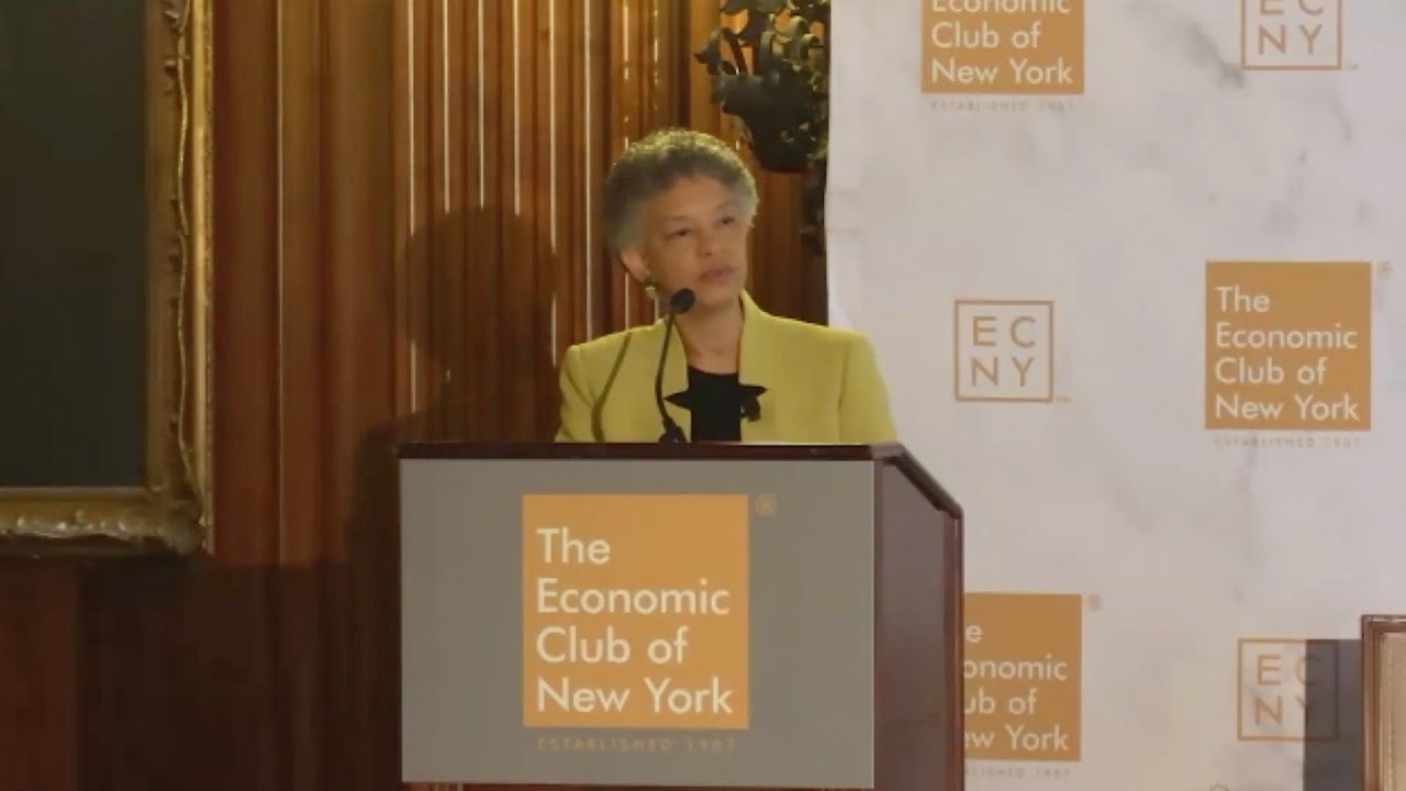 Susan M. Collins remarks to the Economic Club of New York - YouTube