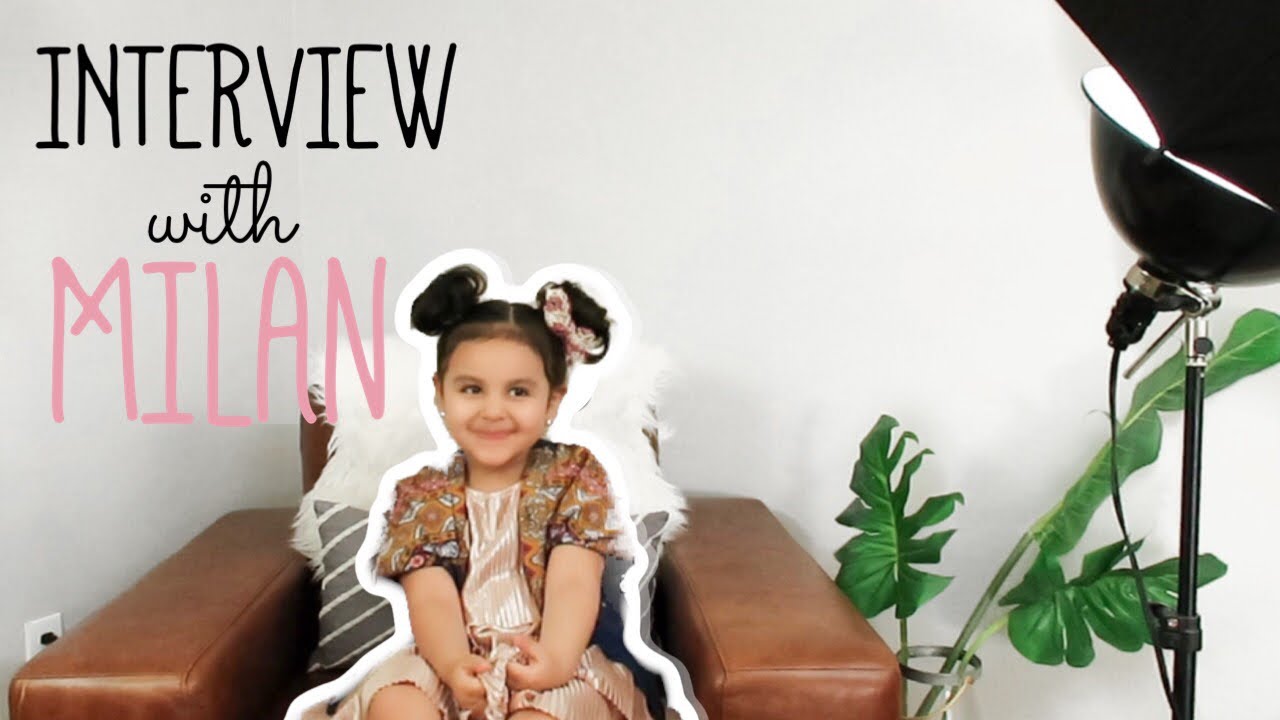 Q&A INTERVIEW WITH A 4 YEAR OLD! She’s Got Dance Moves, Hilarious ...