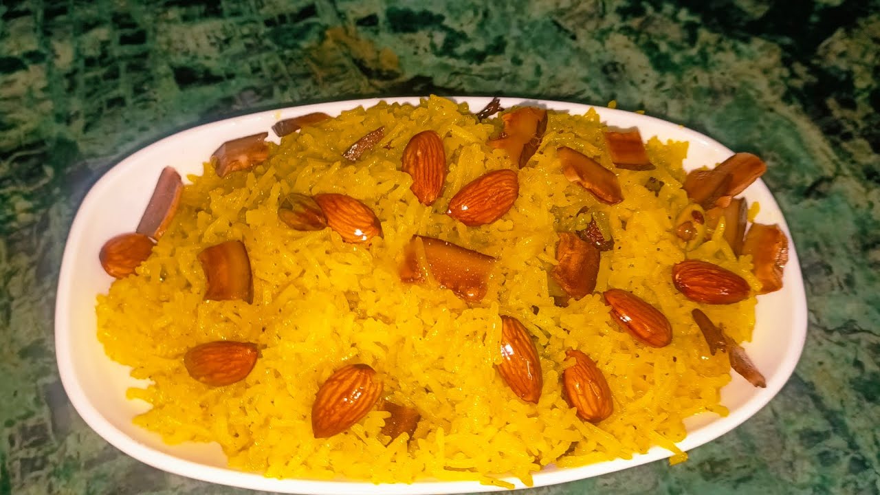 mithe chawal recipe - YouTube