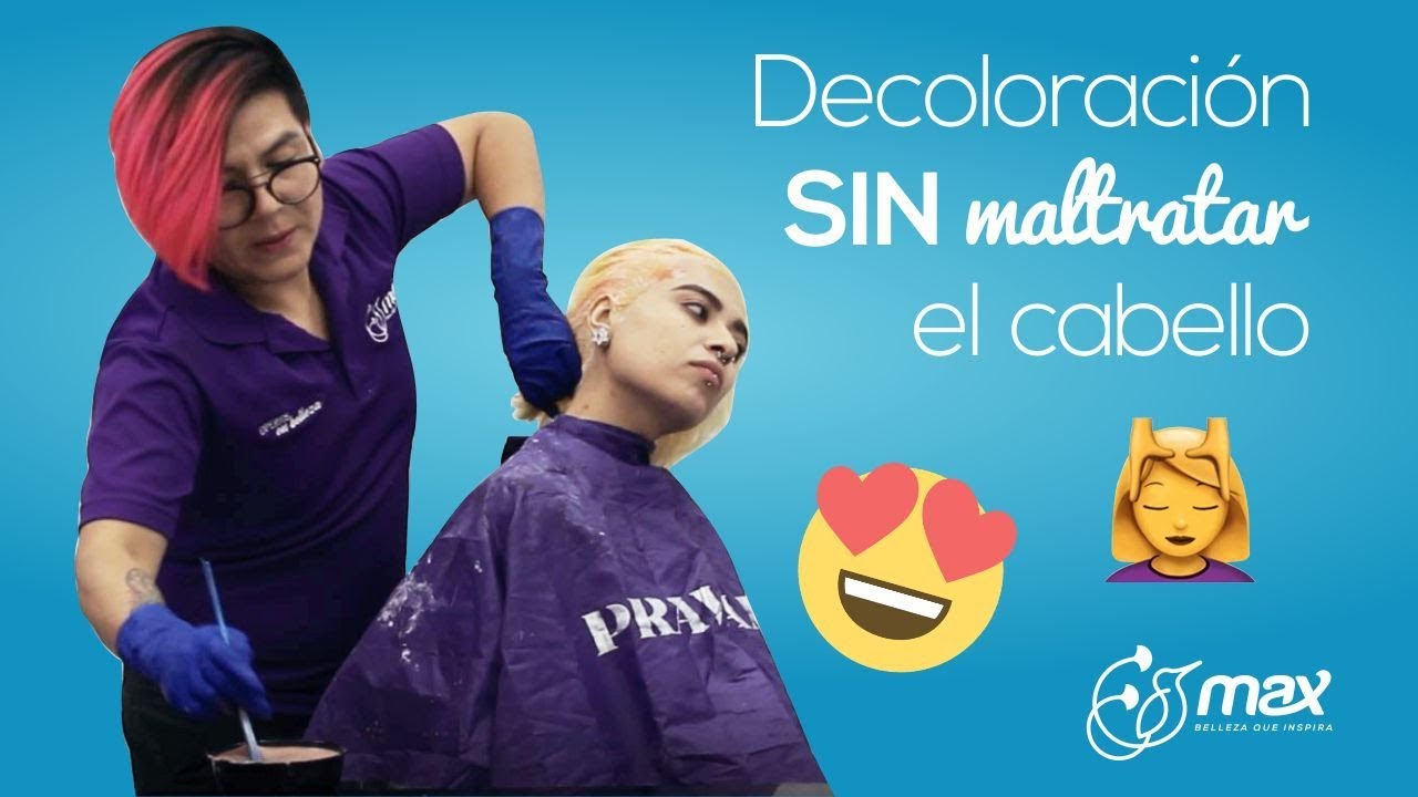 Decoloración sin maltratar tu cabello - Maxytips con Luis Terrones ...