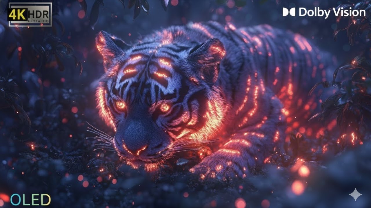 Fauna Wildlife in 4K HDR 60FPS Ultra HD Nature Video. Dolby Vision Demo ...