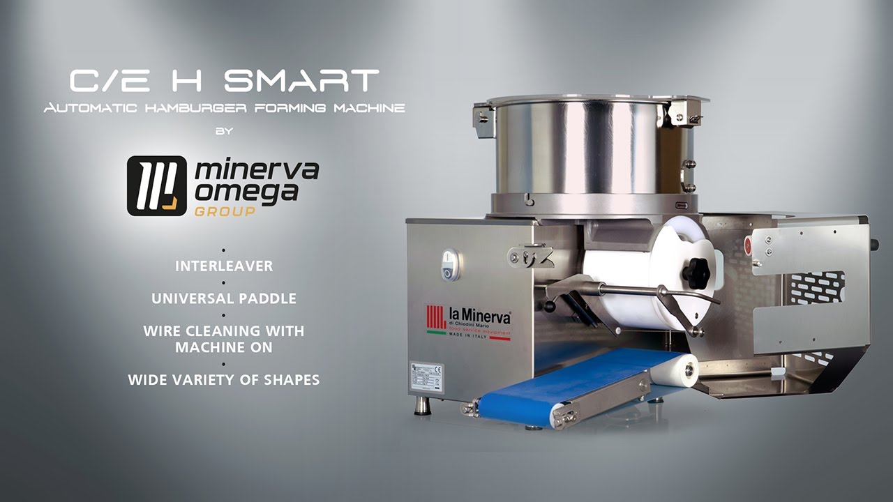 C/E H SMART - Automatic Hamburger Forming Machine | Minerva Omega Group ...