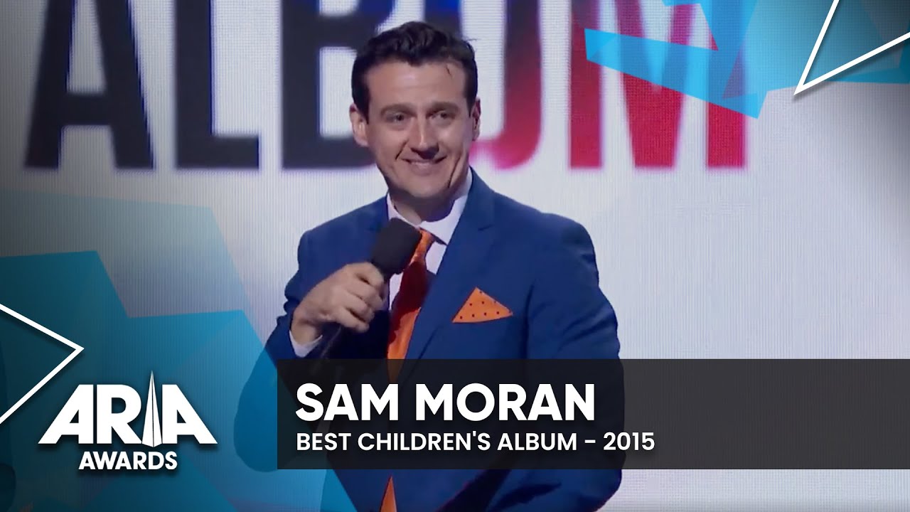 Sam Moran wins Best Children's Album | 2015 ARIA Awards - YouTube