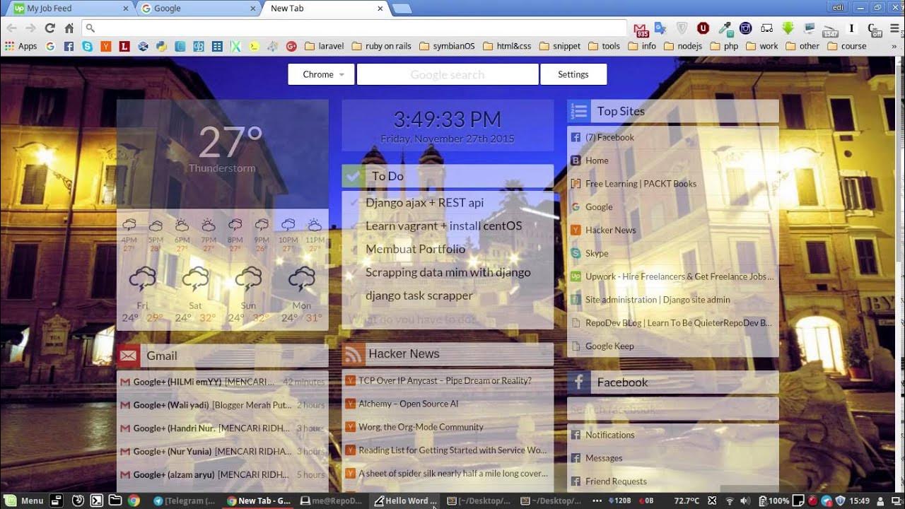 tutorial hello world di django framework - YouTube