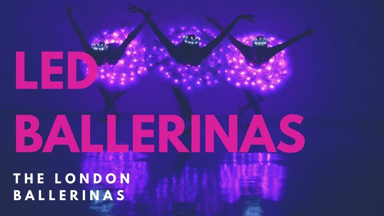 LED Ballerinas // LED Butterfly // LED Swan Lake // Light Up Dancers ...