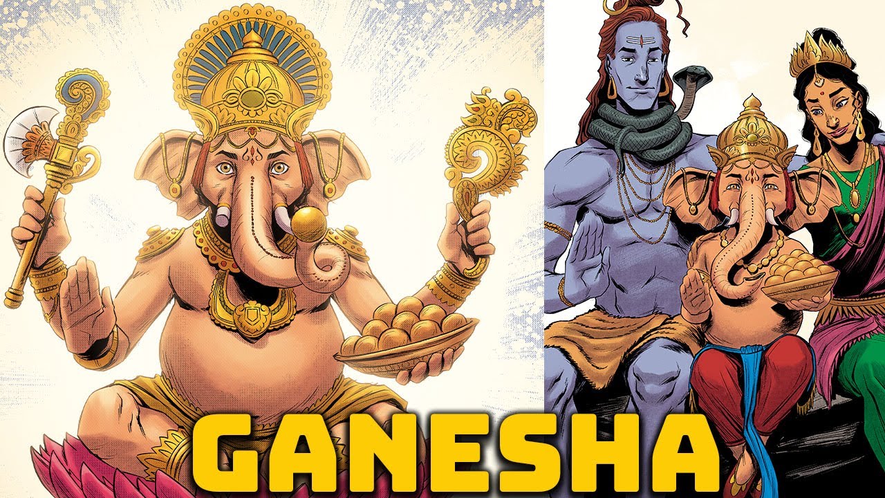 Ganesha - O Deus Elefante do Hinduísmo - Mitologia Hindu - Foca na ...