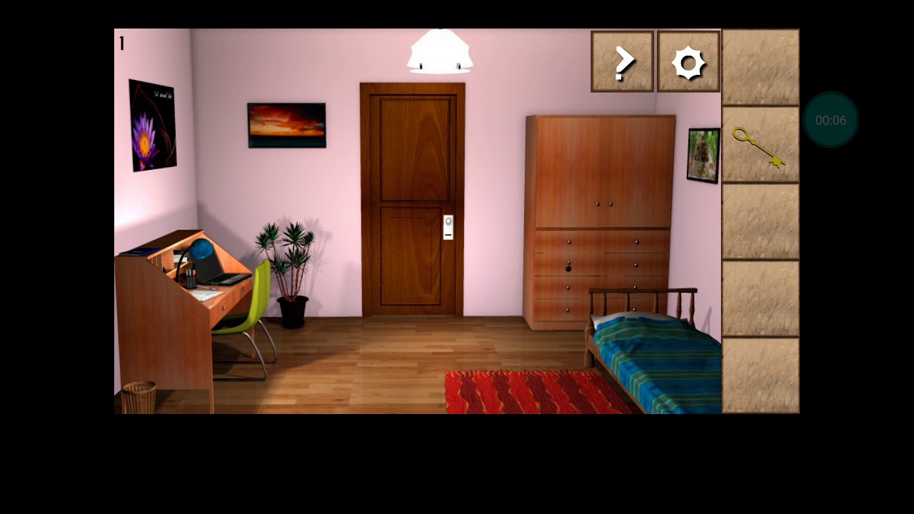 Let's Escape Level 1 • Game Solver