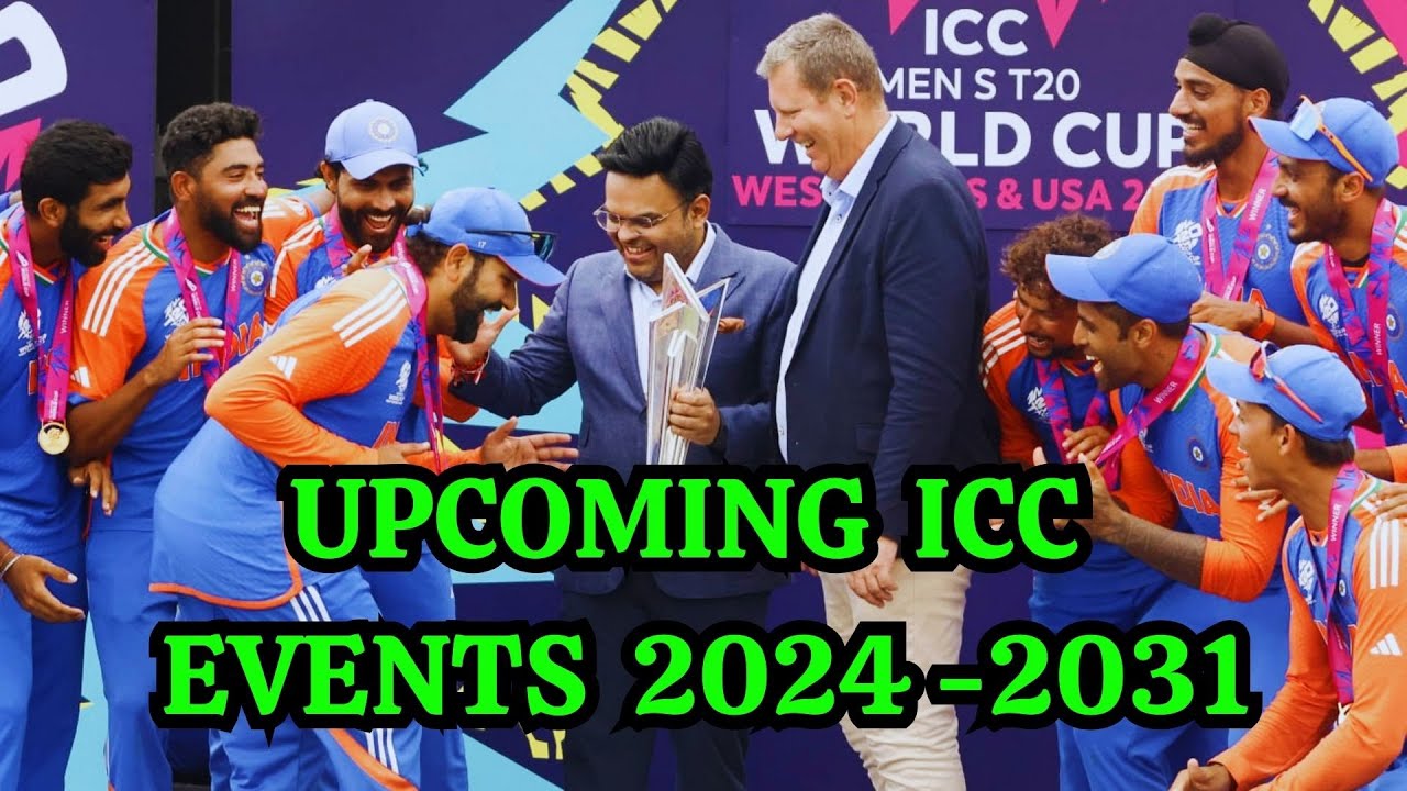 Upcoming ICC Tournaments Revealed...🤯 HUGE NEWS for all Cricket Fans ...
