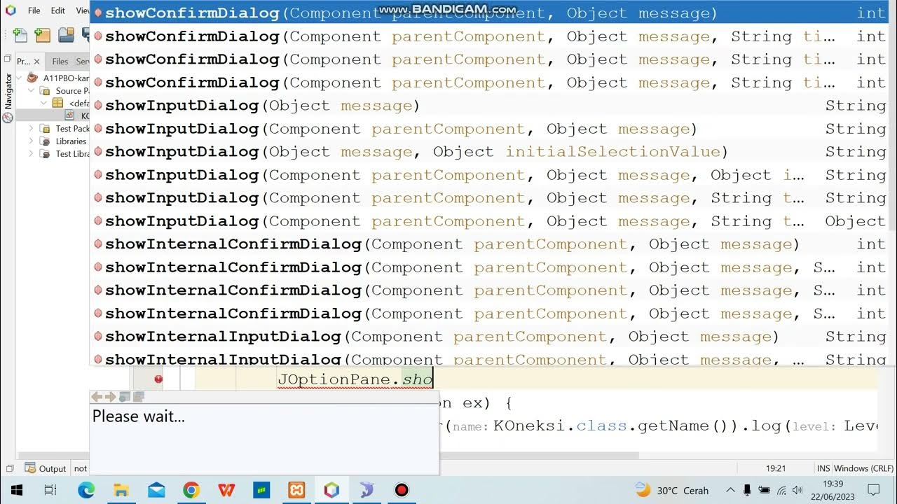 Java menampilkan data di JTable dan CRUD Pelanggan - YouTube