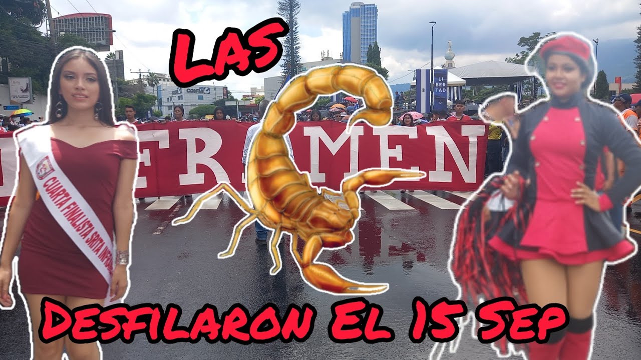 Los alacranes 🦂🦂🦂 del INFRAMEN desfilan || Jueves 15 Septiembre 2022 ...