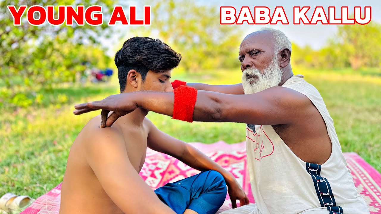ASMR || Young Ali Gets a Deep Healing Massage from Baba Kallu – So ...